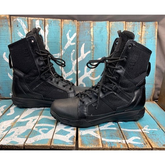 5.11 Tactical | Shoes | 51 Tactical Mens At 8 Side Zip Sz 1 Waterproof ...